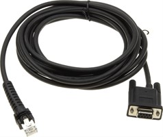 Serial cable straight 3.20 m for Datalogic PowerScan | POSdata.eu
