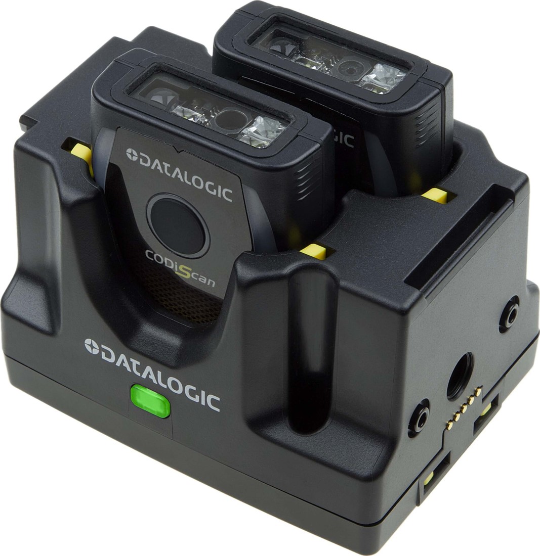 Modular Charging Cradle 2-slot for Datalogic CODiScan barcode scanners | POSdata.eu