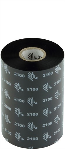 Zebra 2100 Wax ribbon 106 mm x 450 meter | POSdata.eu