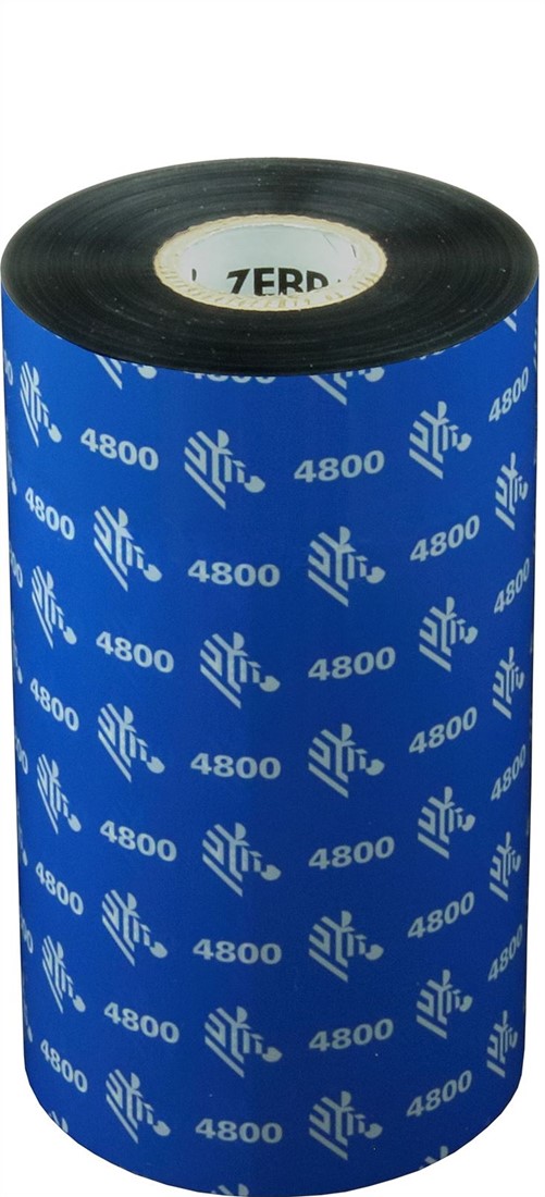 Zebra 4800 Resin ribbon 131 mm x 450 meter | POSdata.eu